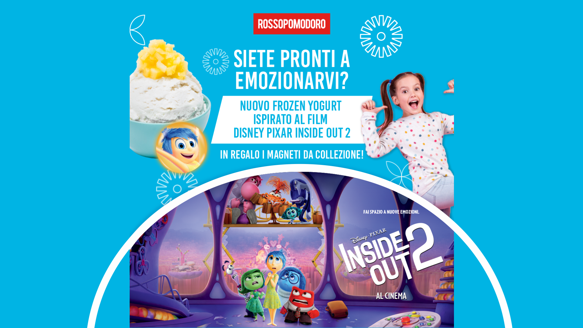 Venite a scoprire il frozen yogurt di Inside Out 2